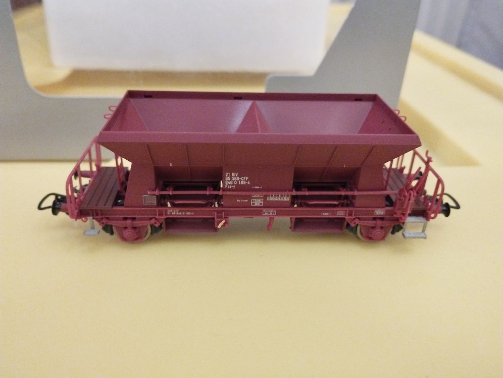 RailTop-Modell 41810 SBB Fcs-y Schüttgutwagen, neu in OVP (Neu und originalverpackt) in Basel ...