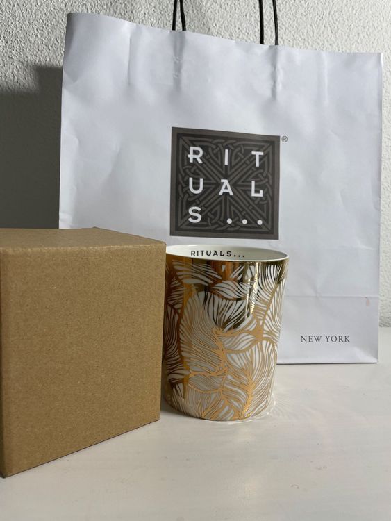 Rituals Signature Collection Luxury Kerzenhalter vergoldet (Neu und ...