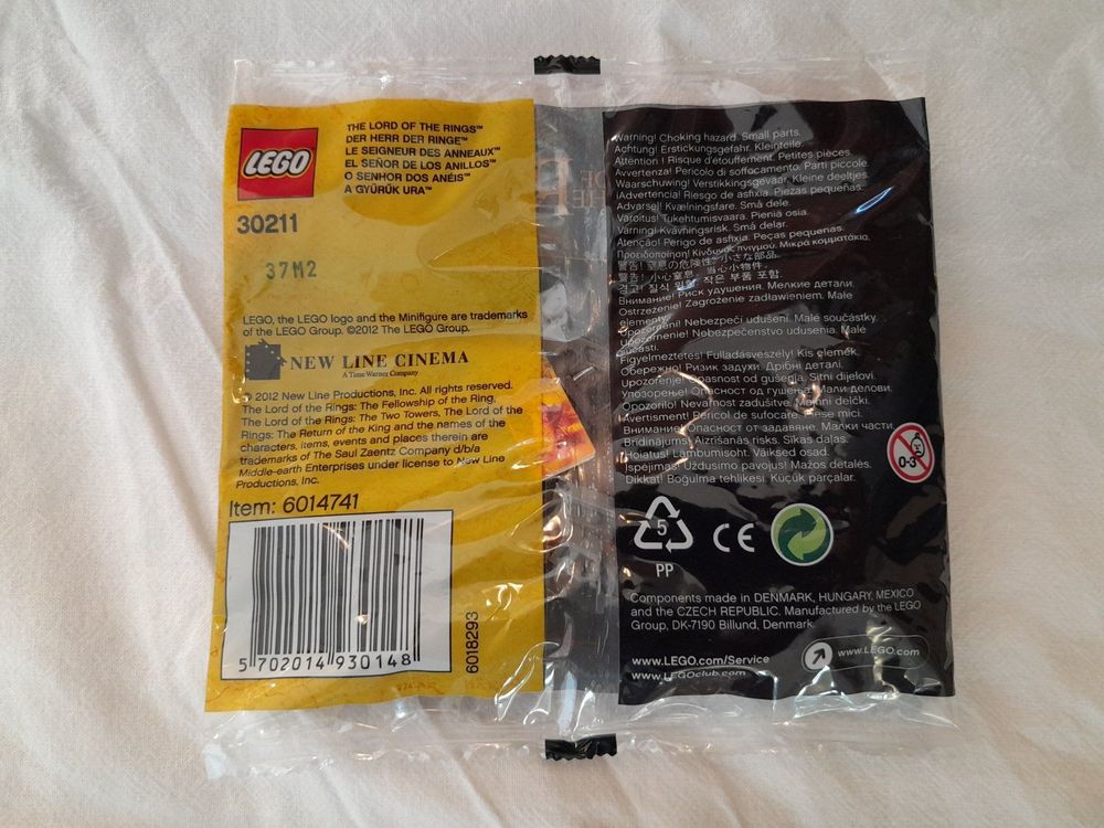 Lego Polybag Herr der Ringe Lord of the Rings Uruk-hai (Neu und ...