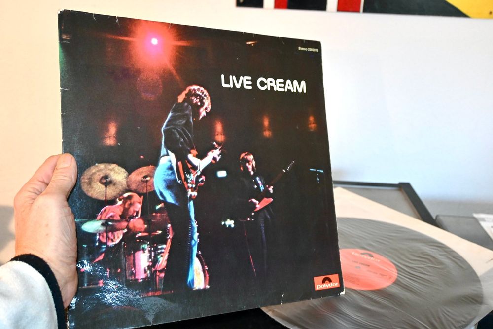 Cream – Live Cream Cream GERMAN LP 1970 LP VG / VG++ (Gebraucht) in für ...