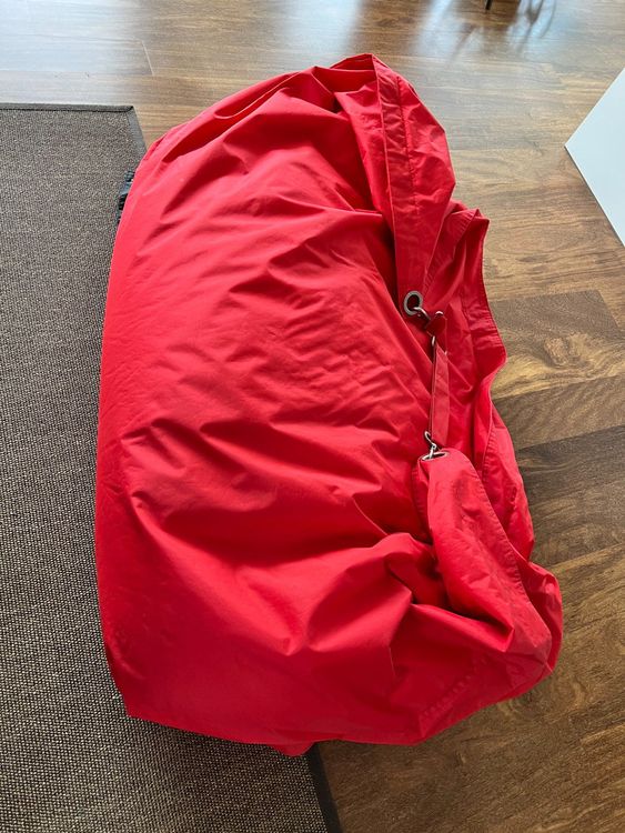 Fettsack rot, XXL Sitzsack - Fettsack Deluxe | Kaufen auf Ricardo
