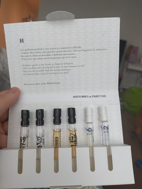 Histories de Parfums Discovery Set 6 samples Angelina Jolie (Gebraucht ...