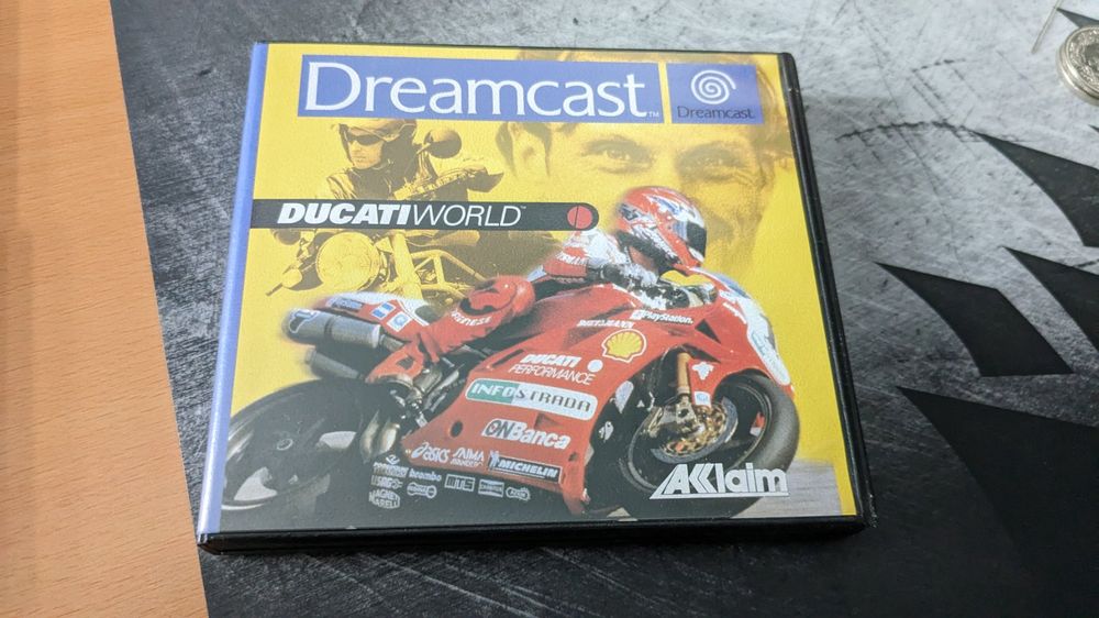 Ducati World - Sega Dreamcast - PROMO SAMPLE WHITE LABEL (Gebraucht) in ...