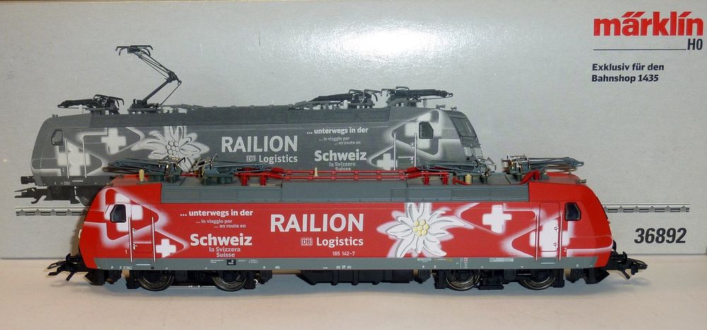 Märklin 36892 E-Lok BR 185 142-7 DB RAILION, Digital H0 ☼ | Kaufen auf ...