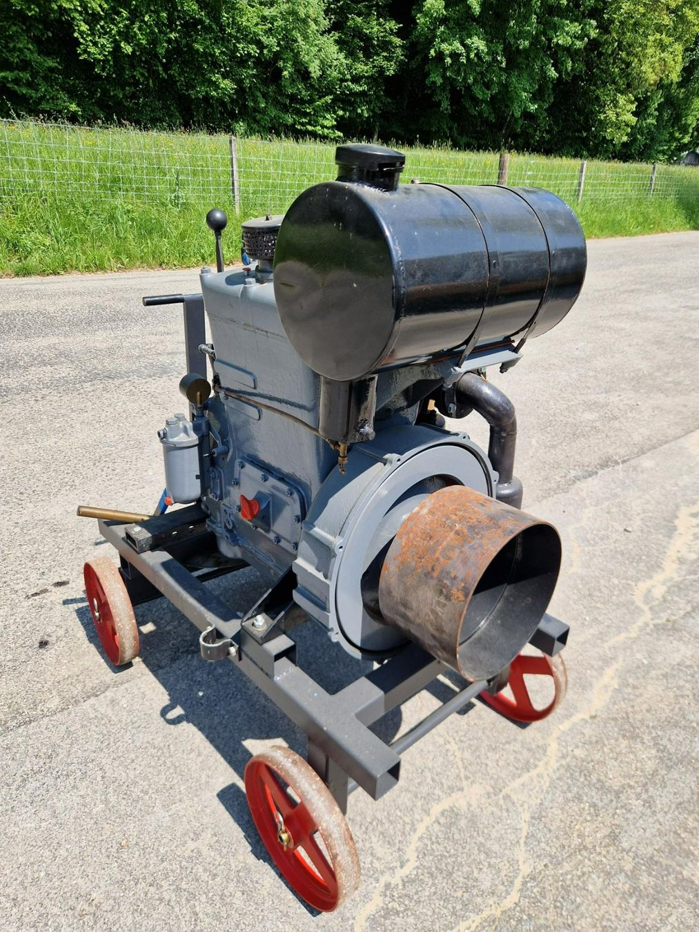 Weber SMM Motor, Oldtimer Stationärmotor, Standmotor (Gebraucht) in ...