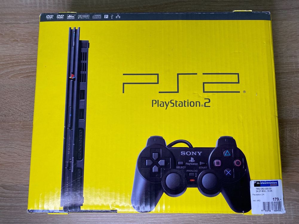 Grosses PlayStation 2 Slim Bundle - PS2 Paket (Gebraucht) in Ibach für ...