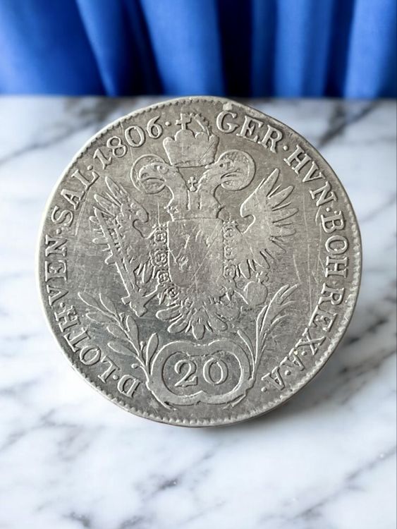 Österreich 20 Kreuzer 1806 (Gebraucht) in Winterthur für CHF 17 – mit Lieferung auf Ricardo kaufen