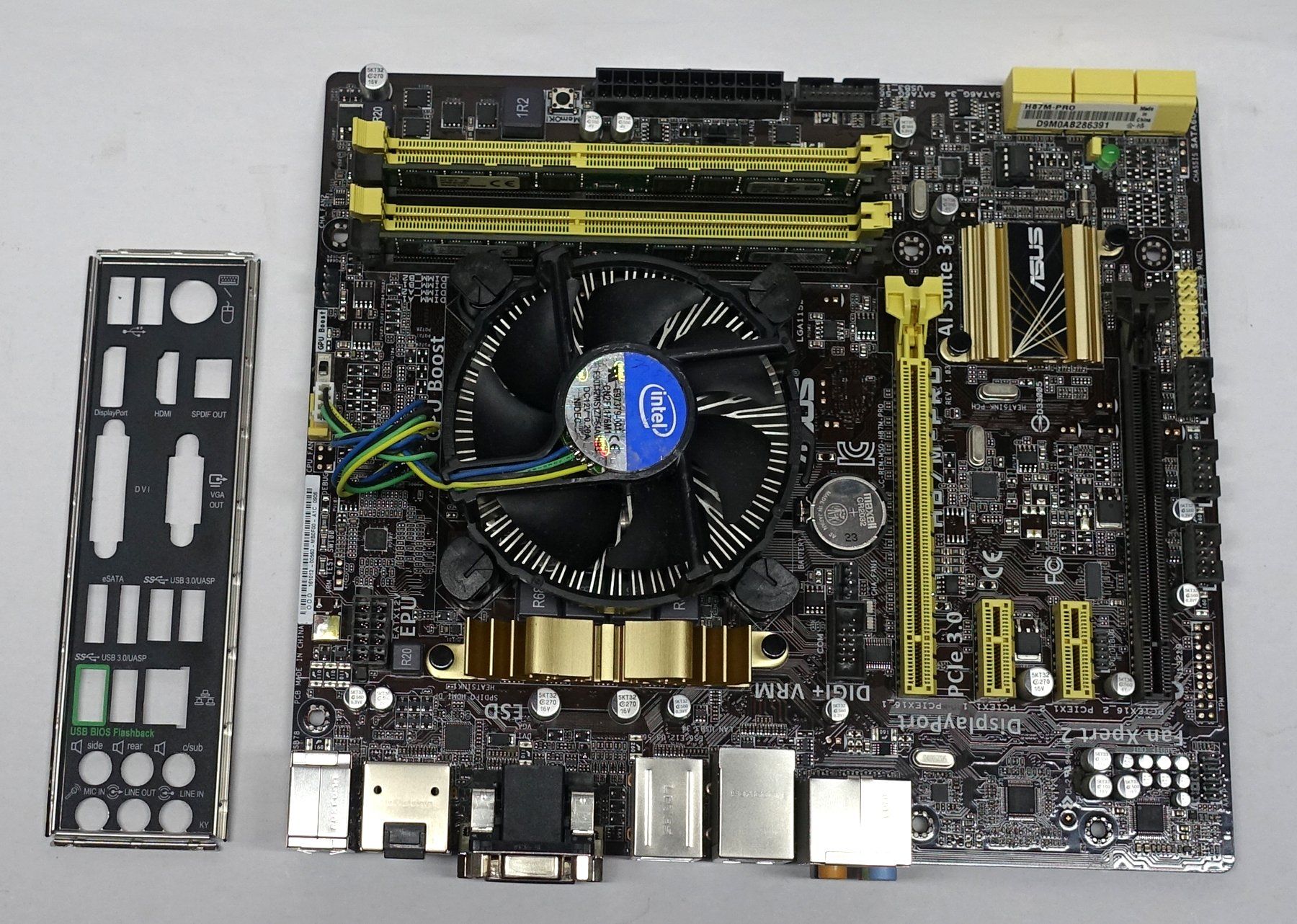 i7-4770 3.40GHz - ASUS H87M-Pro / 16GB Memory (Gebraucht) in ...