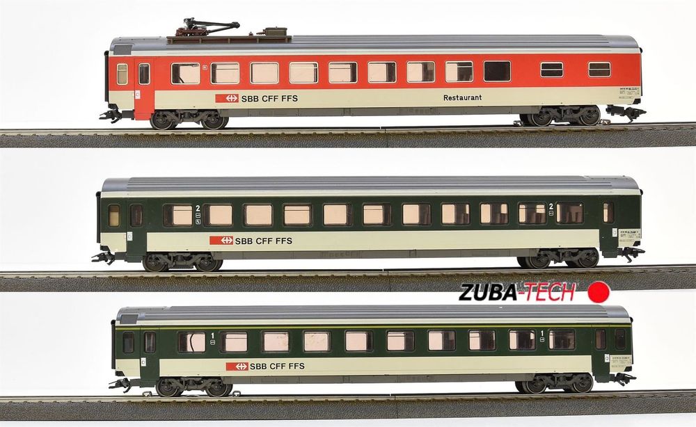 3x Märklin Personenwagen der SBB H0 WS | Kaufen auf Ricardo