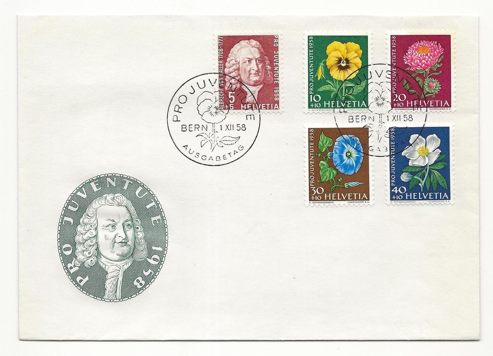 Pro Juventute 1958 FDC mp | Kaufen auf Ricardo