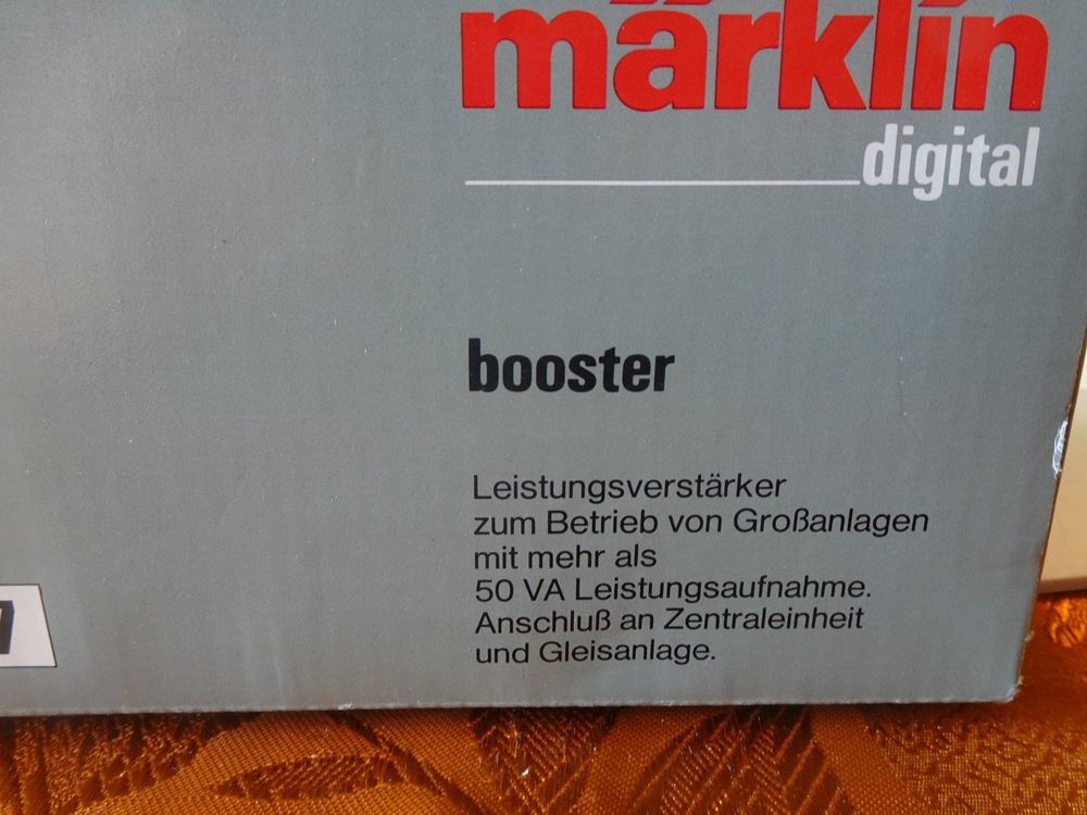 Märklin digital 6017 Booster (Neu (gemäss Beschreibung)) in für CHF 3 ...