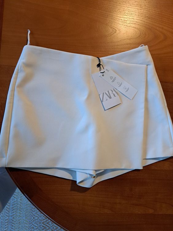 Zara jupe short neuf crème collection été 24 (Neu und originalverpackt ...
