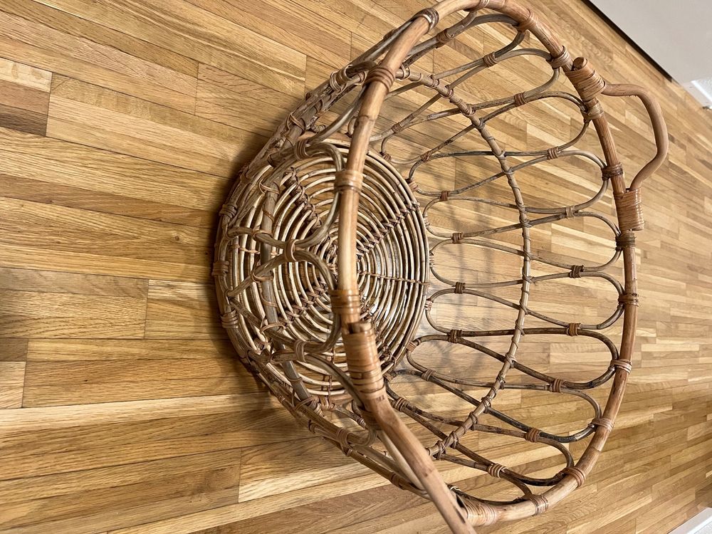 IKEA SNIDAD Korb, Rattan, 54x39 cm | Kaufen auf Ricardo
