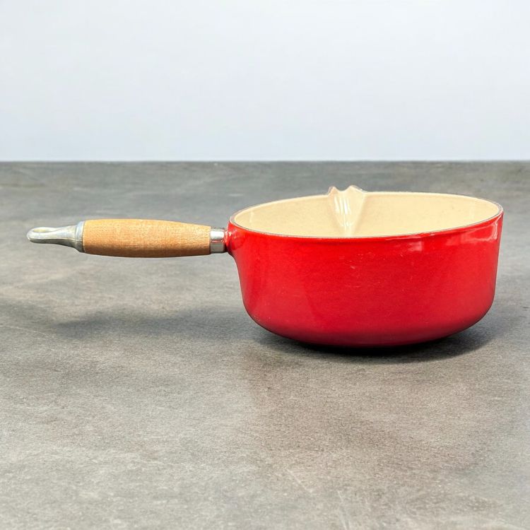 Casserole vintage Le Creuset #20 en fonte émaillée rouge | Kaufen auf ...