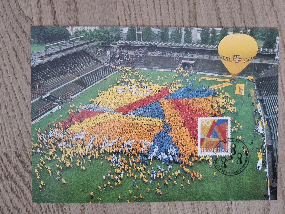 1996 FDC Maximumkarte Guinness Record (Gebraucht) in Arni AG für CHF 3 – mit Lieferung auf ...
