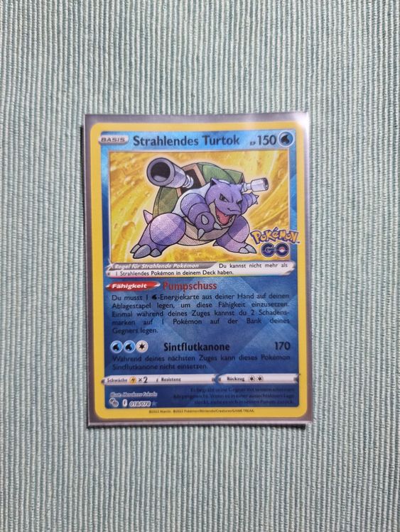 Pokémon - Strahlendes Turtok / Shiny Rare (Neu (gemäss Beschreibung ...