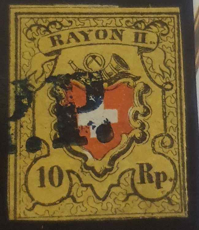 Rayon 16II 2.24 A1 - O Kat. 675.- mit blauem PP + Attest (Gebraucht) in ...