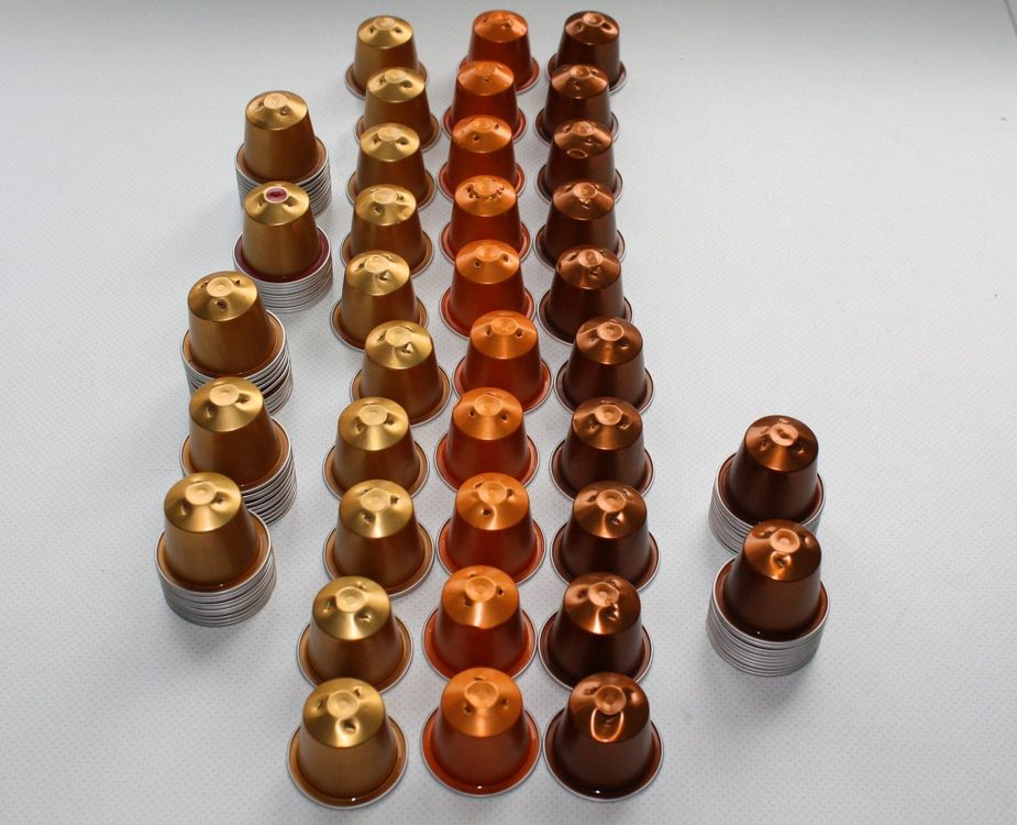 100 Nespresso Kapseln leer Herbstfarben | Kaufen auf Ricardo
