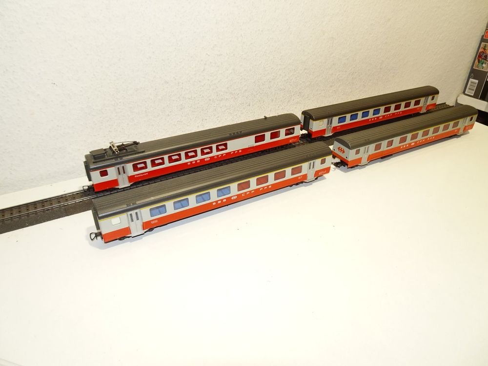 4 Liliput Personenwagen SBB Swiss Express HO (11) | Kaufen auf Ricardo