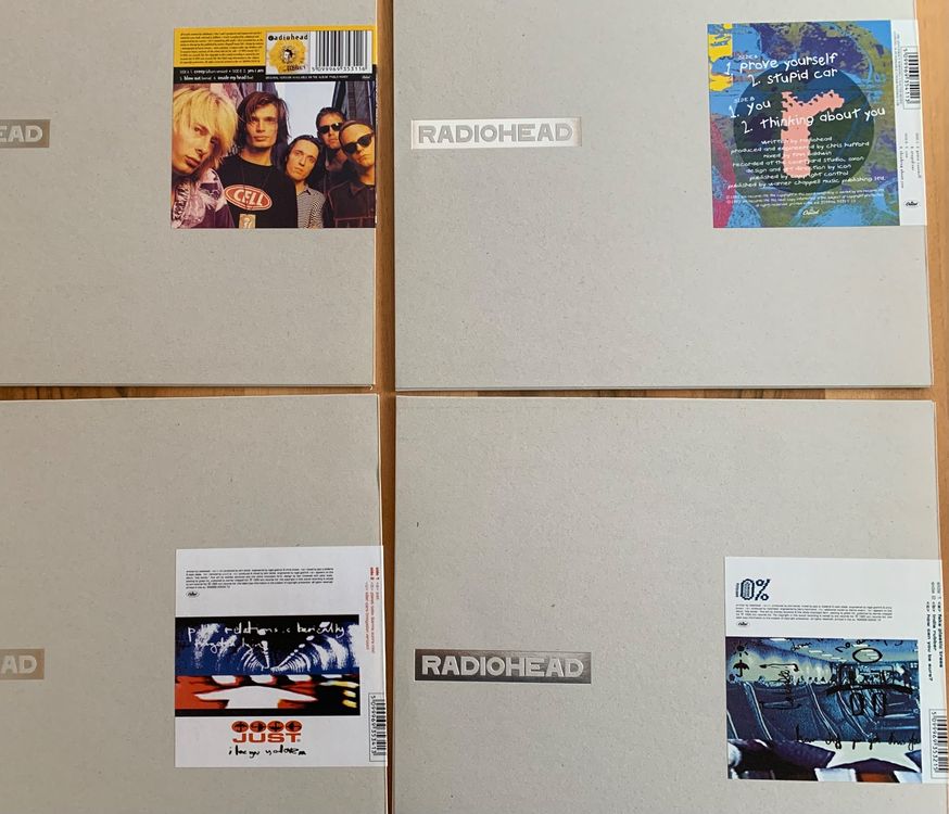 Radiohead - 12 rare Vinyl-EP‘s im Set | Kaufen auf Ricardo