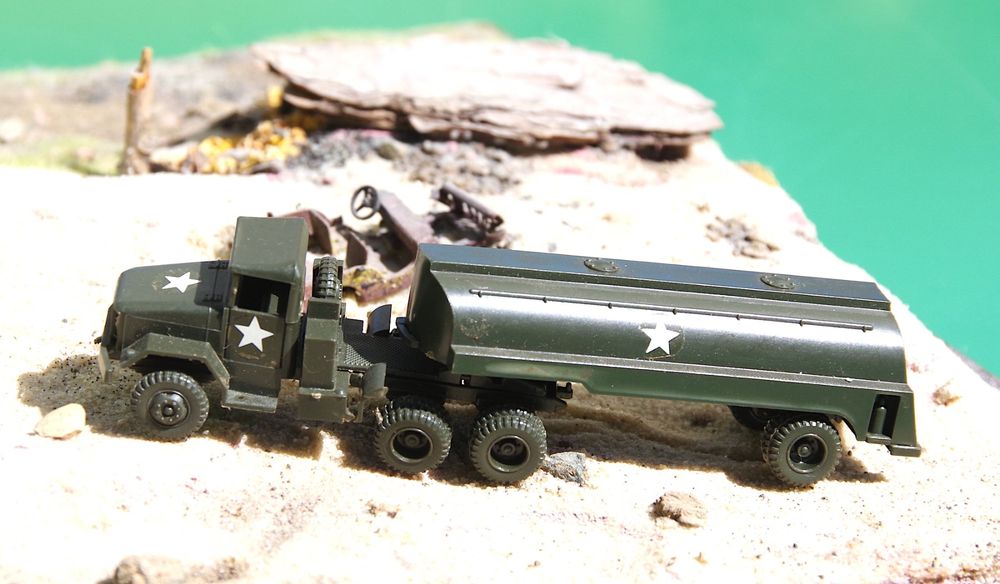 Roco Minitanks H0 REO M35 Tanklastzug der US-Army | Kaufen auf Ricardo
