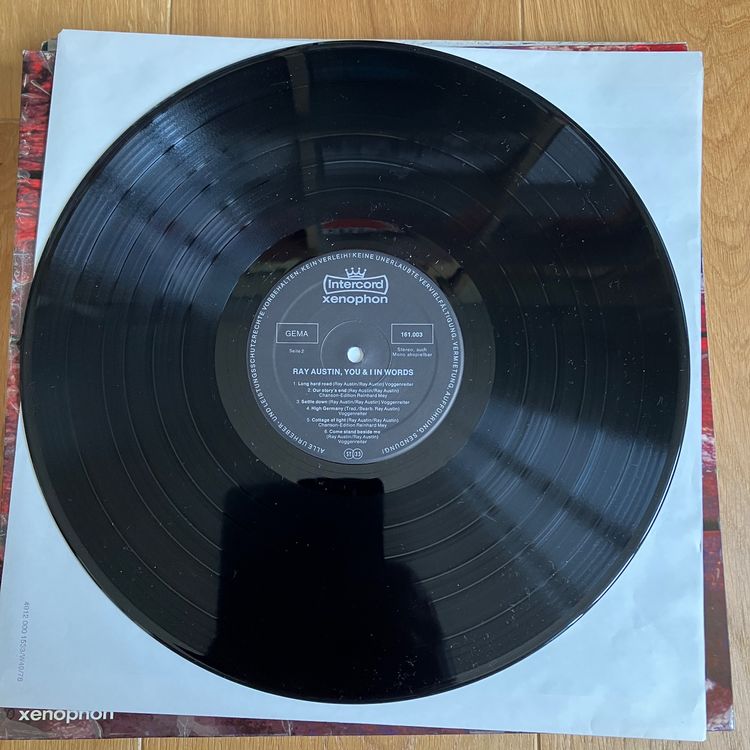 Ray Austin – You & I In Words FOC (Gebraucht) in Altdorf UR für CHF 10 ...