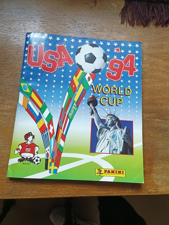 USA 94 World Cup Panini Bildchen Album komplett | Kaufen auf Ricardo