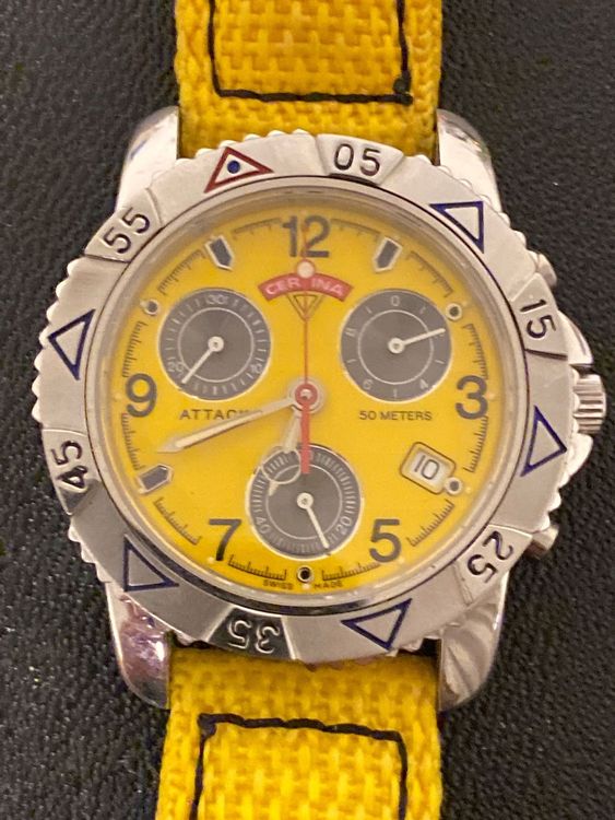 Certina Attack Chronograph 38 mm Quarz | Acheter sur Ricardo