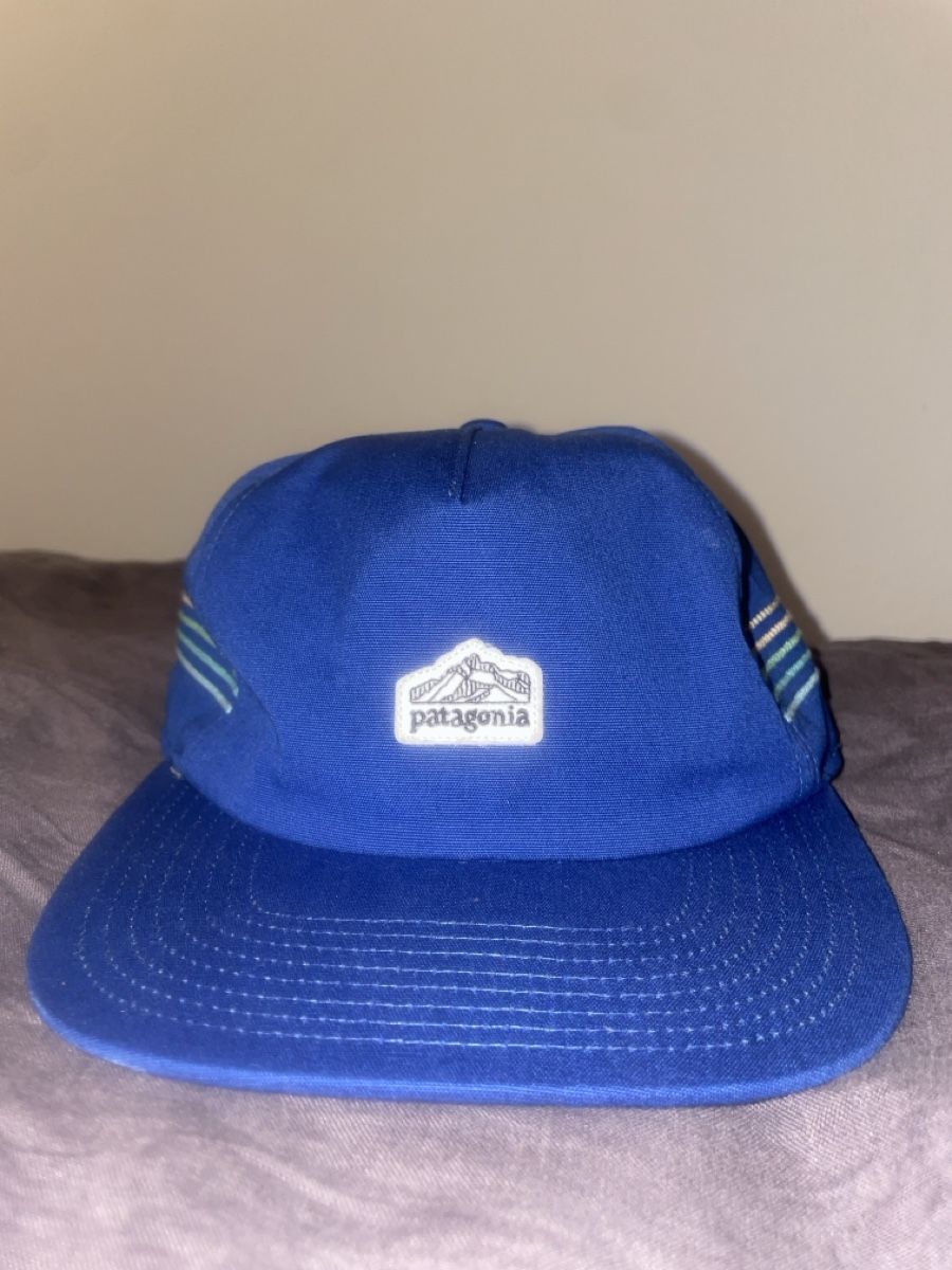 Patagonia Snap Cap Hut Line Logo Ridge Stripe blue superio (Neu (gemäss ...