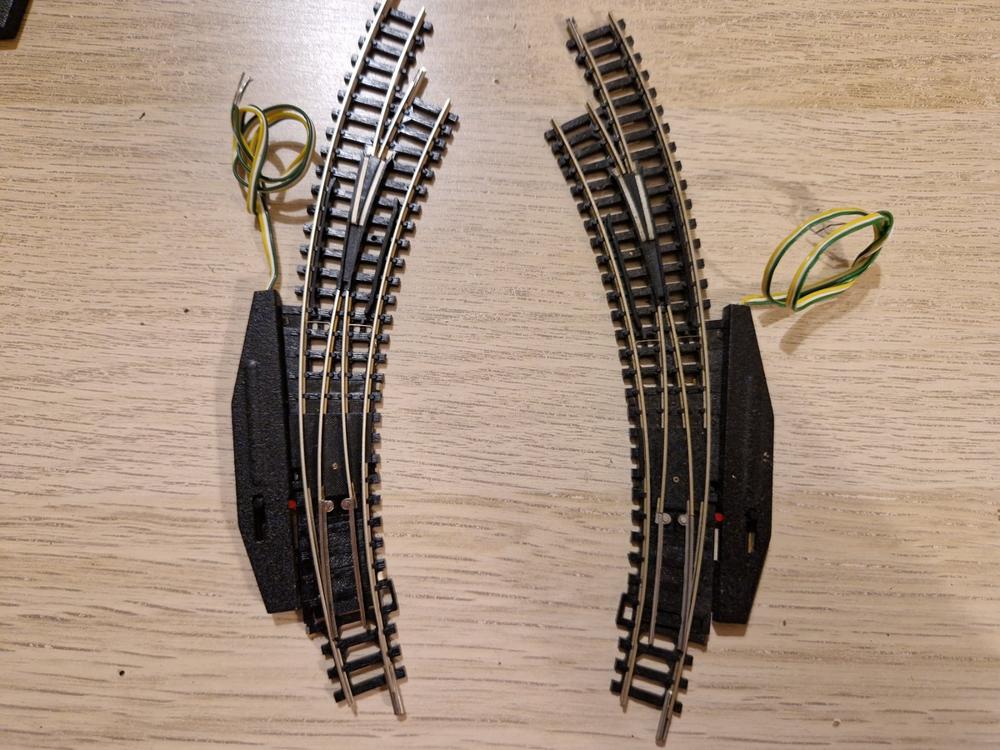 Minitrix N bogenweichen 4966 + 4967 (1) (Gebraucht) in St-Aubin-Sauges ...