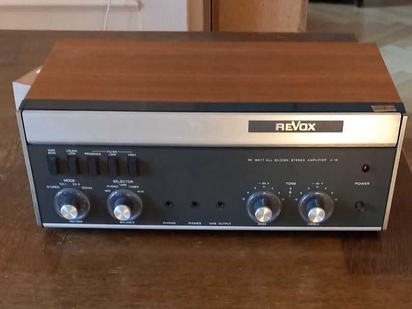 REVOX STEREO VERSTÄRKER A78 | Kaufen auf Ricardo