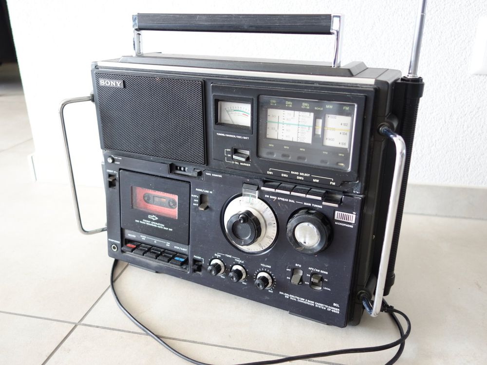SONY CF 950-S - Radio und Kasetten-Recorder - FUNKTIONIERT | Kaufen auf ...