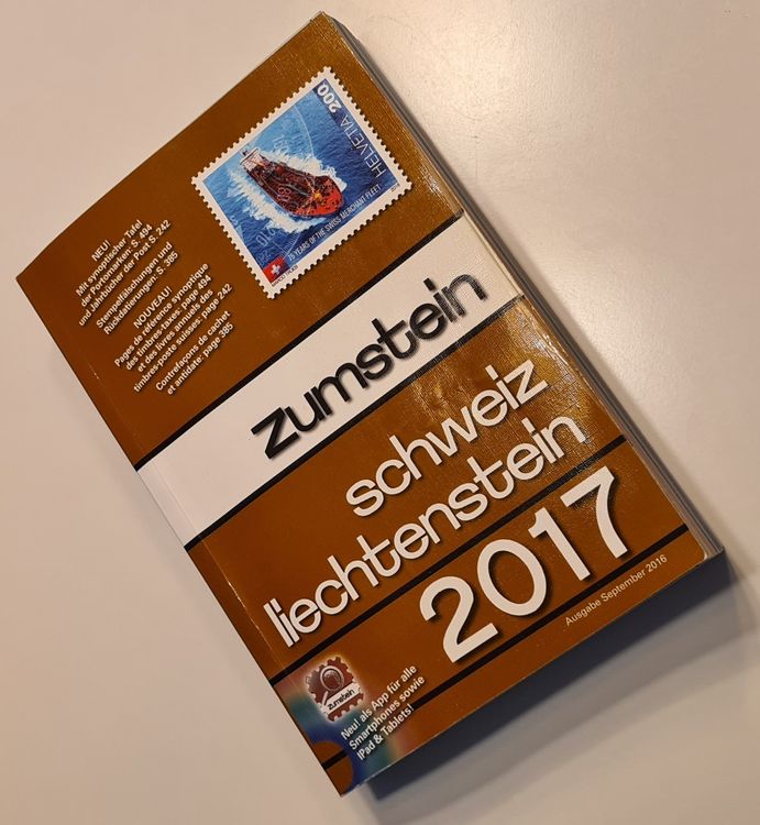 Zumstein Schweiz/Liechtenstein 2017 | Kaufen auf Ricardo