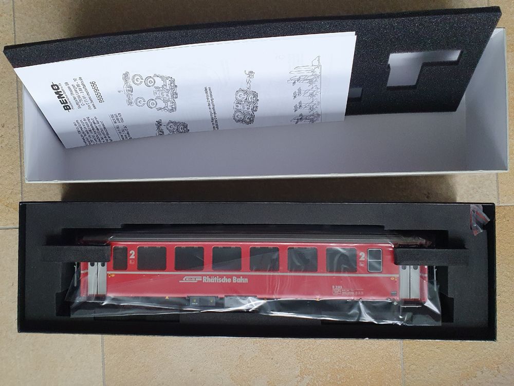 Bemo 0m RhB Personenwagen 2.Kl. 9555 143 | Kaufen auf Ricardo