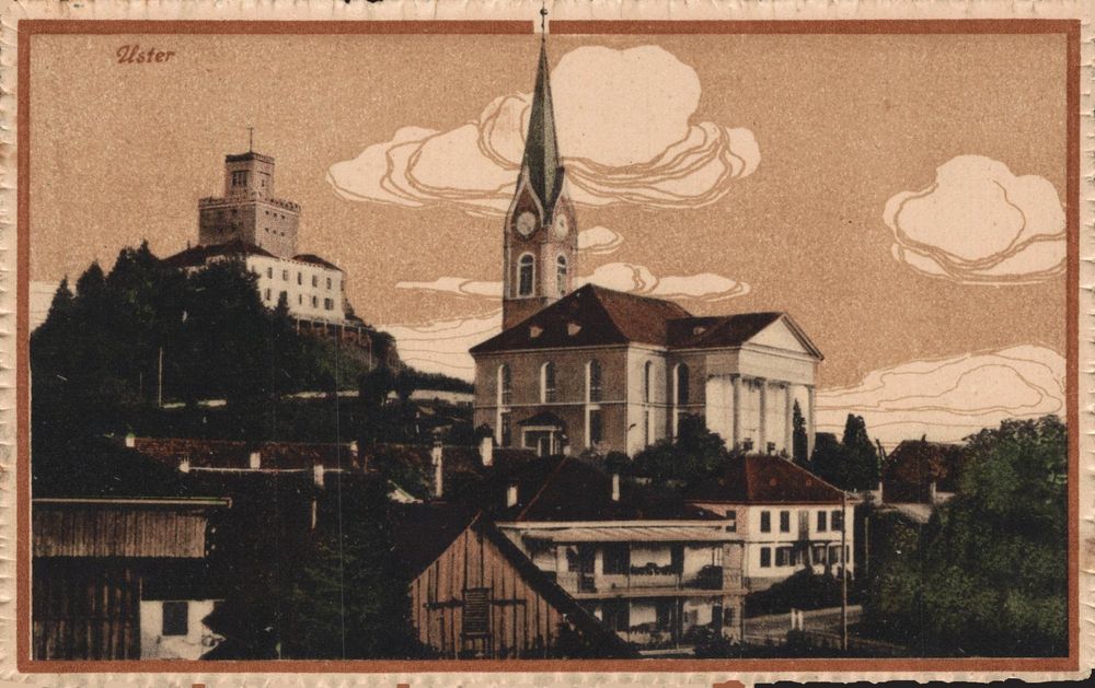 Uster. Kirche und Schloss (Gebraucht) in Bronschhofen für CHF 10 – mit Lieferung auf Ricardo kaufen
