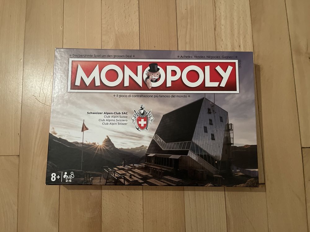 Monopoly Schweizer Alpen-Club SAC (Neu (gemäss Beschreibung)) in Thun für CHF 20 – mit Lieferung ...