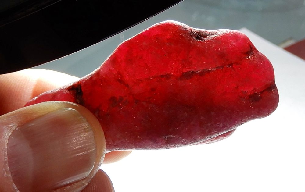 Echter grosser natürlicher Roh-Rubin (Neu (gemäss Beschreibung)) in ...