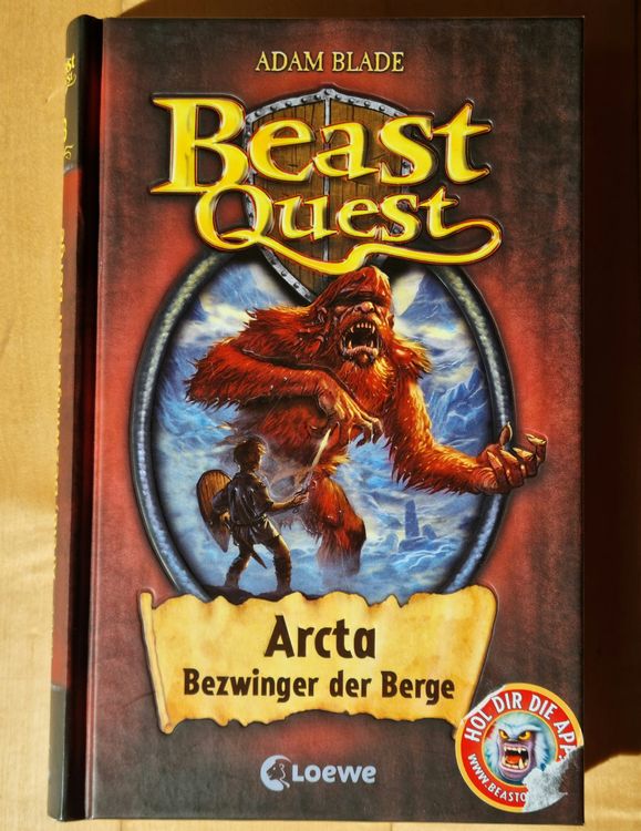 Adam Blade-Beast Quest Bd.3 Arcta,Bezwinger der Berge (Gebraucht) in ...