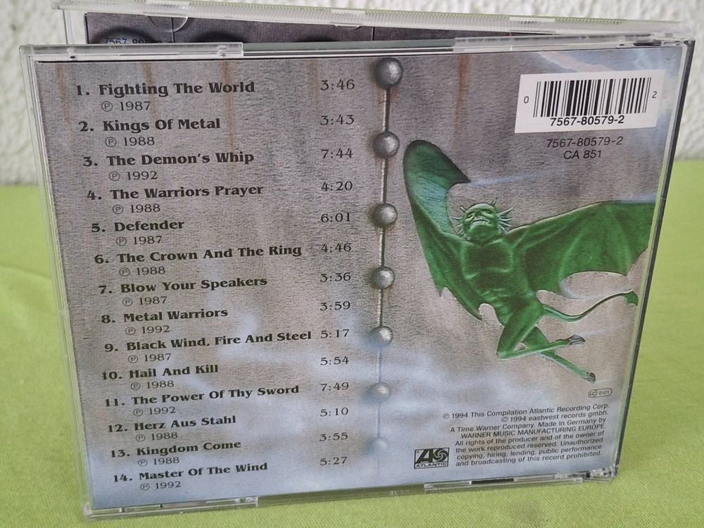 CD Manowar - The Hell of Steel - Best of🟨 (Gebraucht) in Aarberg für ...