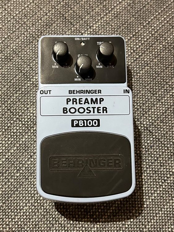 Behringer Préamp Booster (Gebraucht) in Dombresson für CHF 16 – mit ...