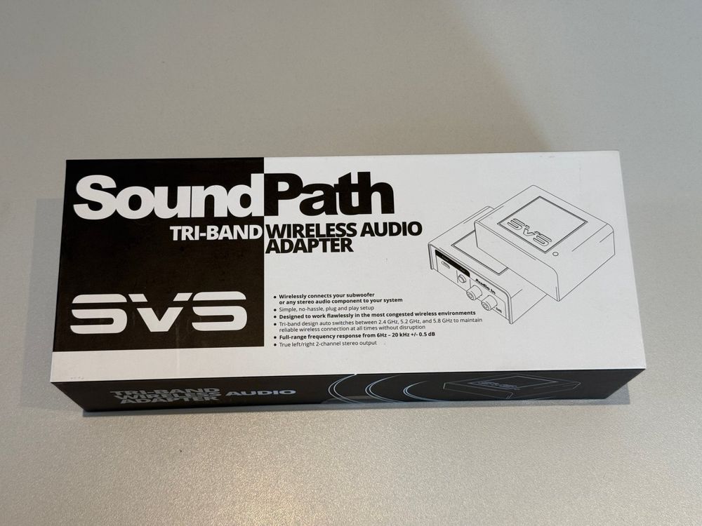 SVS SoundPath Tri-Band Wireless Audio Adapter (Pair) (Neu und ...