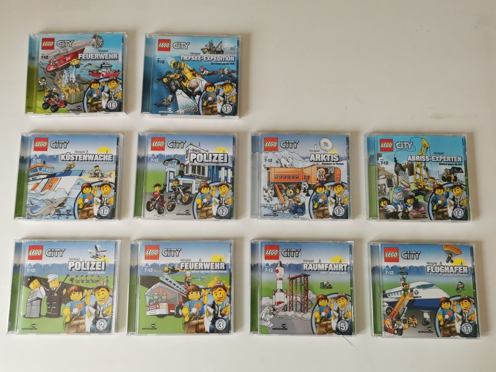 Lego City CDs (Gebraucht) in für CHF 8 – mit Lieferung auf Ricardo kaufen
