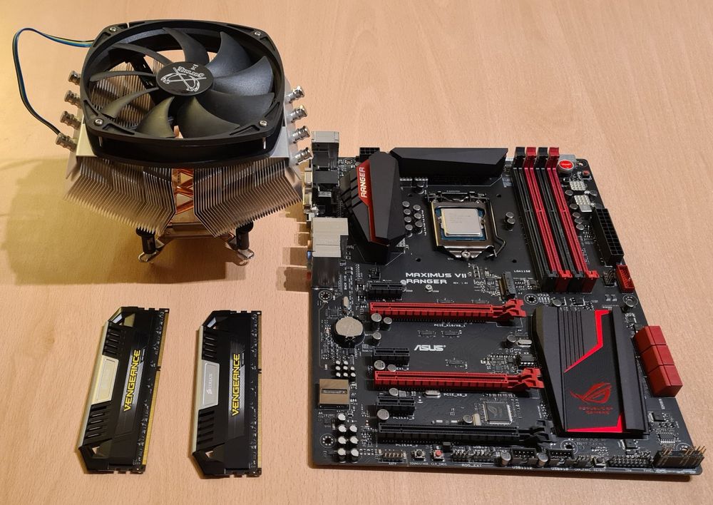 Asus ROG Max. Ranger VII + Intel i7-4790k + Corsair 32GB RAM (Gebraucht ...