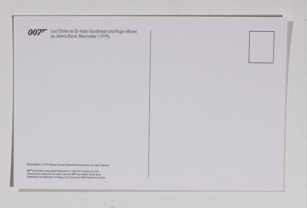 Postkarte James Bond Roger Moore Moonraker 1979 Kaufen Auf Ricardo