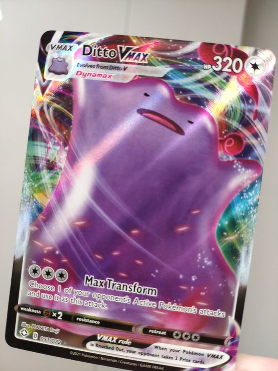 Pokemon Ditto VMAX holo Shining Fates (Neu (gemäss Beschreibung)) in ...