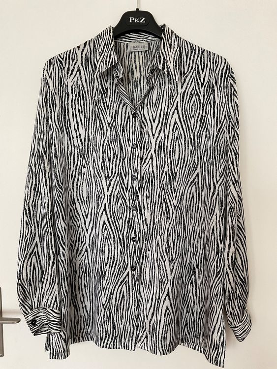 Basler schöne Bluse Gr 44, schwarz/weiss, top Zustand (Gebraucht) in ...