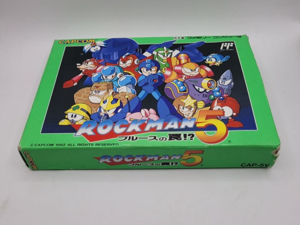 Rockman 5 / Megaman 5 Famicom / NES OVP Complete Japan | Kaufen auf Ricardo