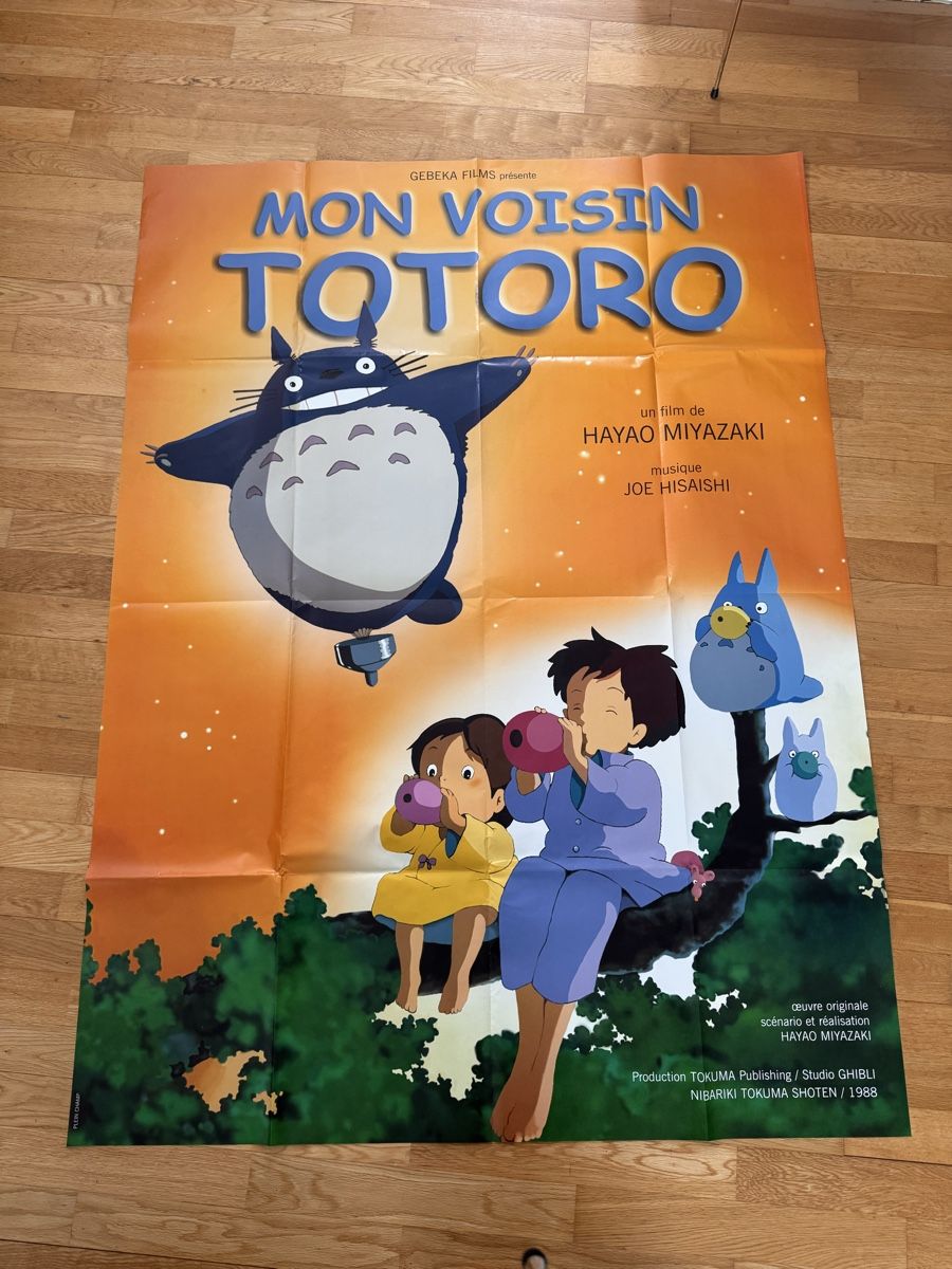Affiche - grand poster Mon Voisin Totoro - Studio Ghibli - (D'occasion ...