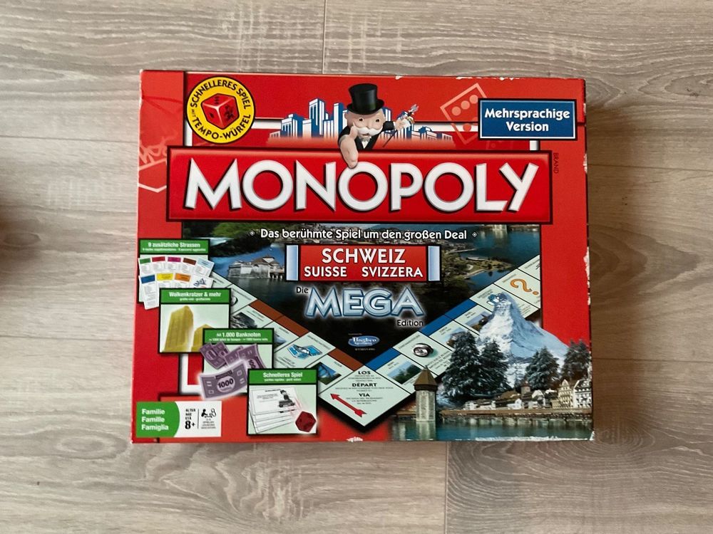 Monopoly Schweiz Mega Edition | Kaufen auf Ricardo