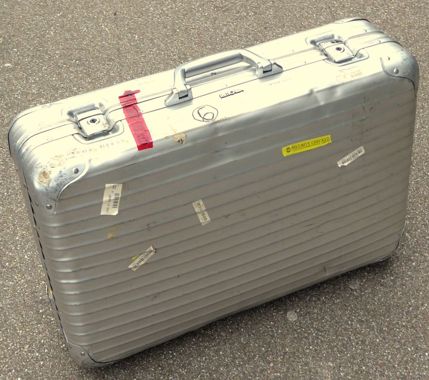 schöner vintage RIMOWA Aluminium Koffer made in Germany (Gebraucht) in ...
